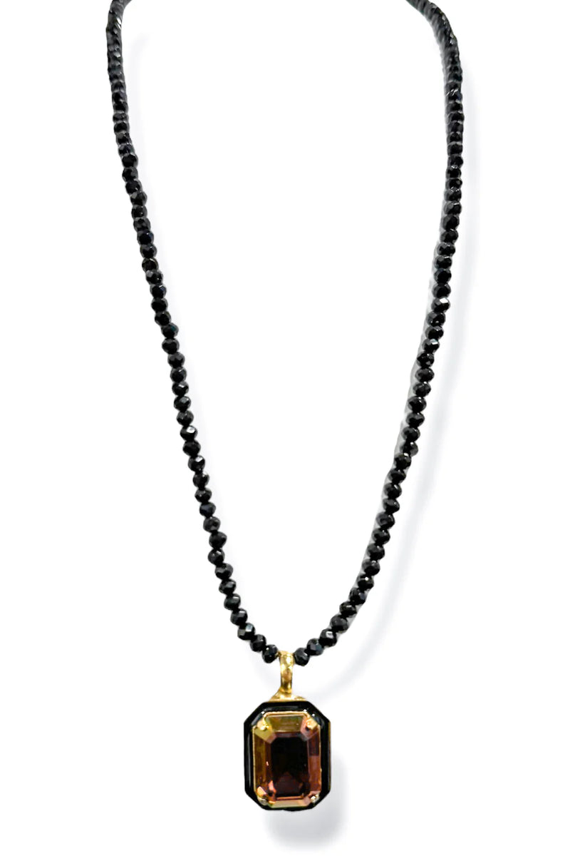 Tova- Lexy Necklace- Black – Lucy Lu's Boutique